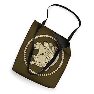 Simurgh Iranian Mythology Senmurv Persia Symbol Tote Bag
