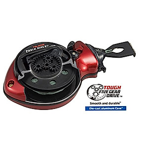 TAJIMA Chalk Line - Chalk-Rite II Chalk Box with Extra Bold 1mm Snap Line & Five Gear Quick Retrieval - CR201R-PR