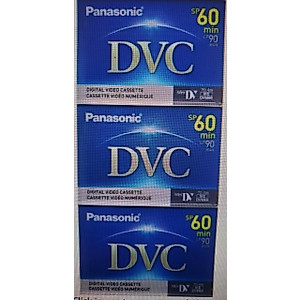 3 Mini DV MiniDV VIDEO TAPE CASSETTEs for JVC GR-D270