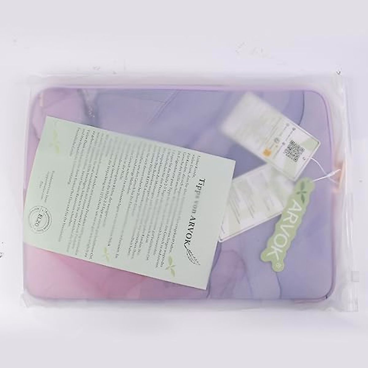 ARVOK 15 15.6 16 inch Laptop Sleeve for MacBook Pro 15 inch/MacBook Pro 16 inch Water-Resistant Laptop Case Notebook Computer/Tablet Pouch Cover for HP/Dell/Lenovo/Asus/Acer/Samsung with Extra Bag