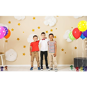 BLUE RIBBON, Helium Tank with 50 Balloons and White Ribbon + 12 Black Balloon Weights + Plus Balloon Tying Tool