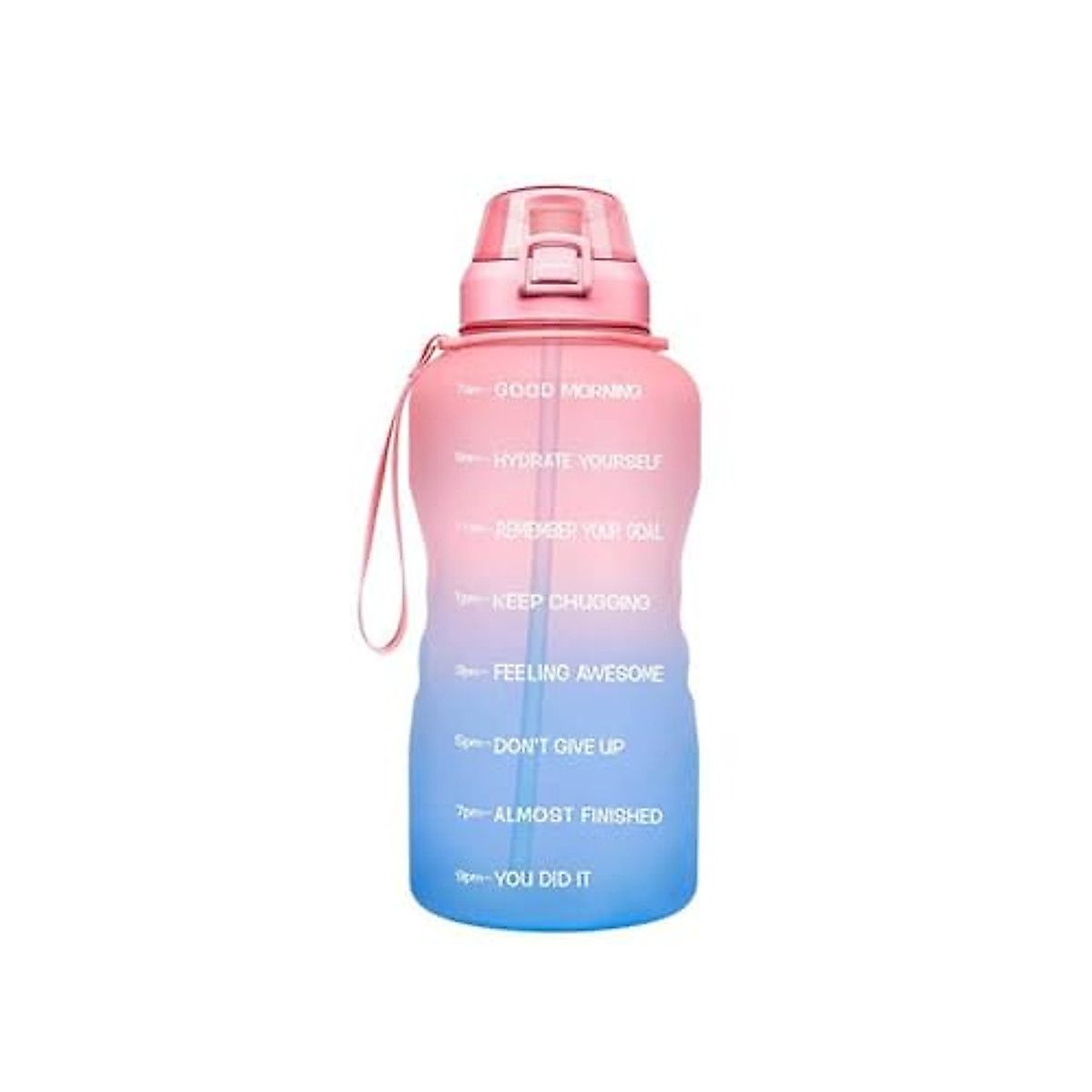 MeyeLo tritan cross-border water bottle sports cup in stock wholesale large capacity gradient direct drink portable rope holding outdoor kettle