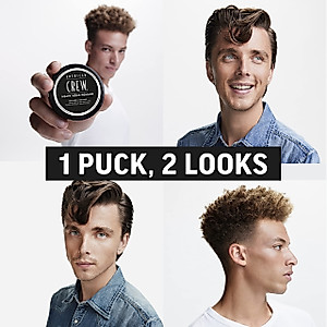 American Crew Men's Hair Pomade, Like Hair Gel with Heavy Hold & High Shine, 3 Oz (Pack of 1)