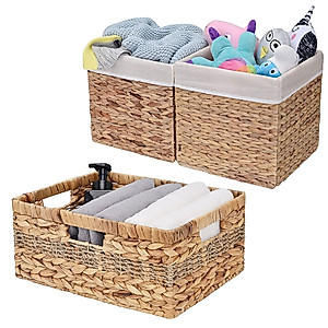 StorageWorks Wicker Baskets Set
