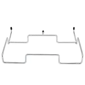 Topyond Trash Bag Holder, Camping Stainless Steel Garbage Bag Holder, Portable Outdoor Trash Can Holder for Kitchen Cabinets, Camping, Under Sink Storage 13.6” X 10.2” X 1.8”