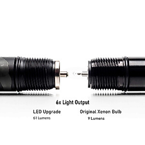 Litt Industries 61 Lumen LED Upgrade Conversion Bulb for Mini 2 AAA MagLight - 2AAA LED Bulb