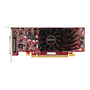VisionTek Radeon HD 5570 1GB DDR3 SFF Graphics Card, 4 Port VHDCI to HDMI, Included Full-Height Bracket (900901)