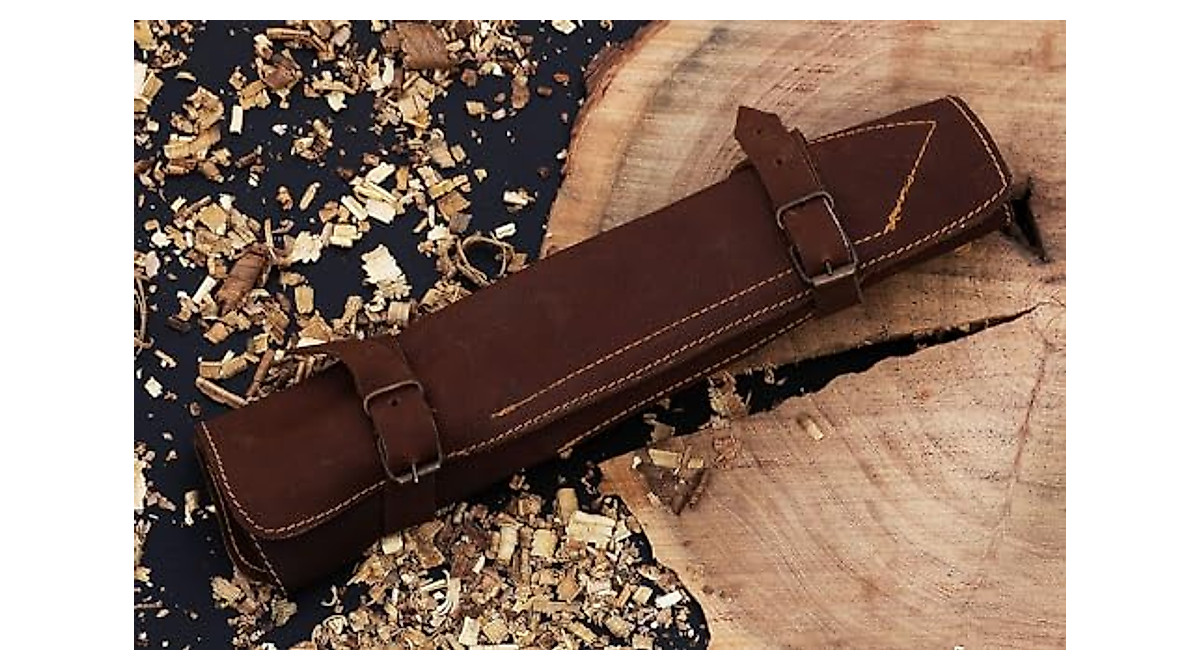Handmade Damascus Hunting & Chef Knives - Fixed Blade Set