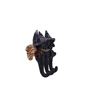 Nemesis Now Witches Helpers Key Hanger 20cm, Black