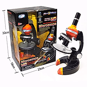Microscope Kit for Kids 8-12,Ideal Science Experiment Toys for Boy Girl.Student Educational STEM Project,1250x Beginner Microscope,7X Magnifier Set to Child Activities.Gift Package for Age 8 9 10 11