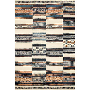 Loloi Mika Ivory/Multi 2'-5" x 4' Accent Rug
