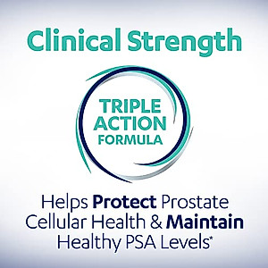 AZO Men Prostate and Urinary Defense, Clinical Strength Prostate Supplement for Men, Promotes Healthy Prostate Function and Size*, Supports Healthy Urine Flow*, 60 Count