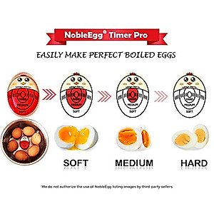NobleEgg Antique Style Egg Cups for Soft Boiled Eggs | Set of 4 | Egg Timer Pro | 18/10 Egg Spoons | Egg Topper | Premium Gift/Storage Box