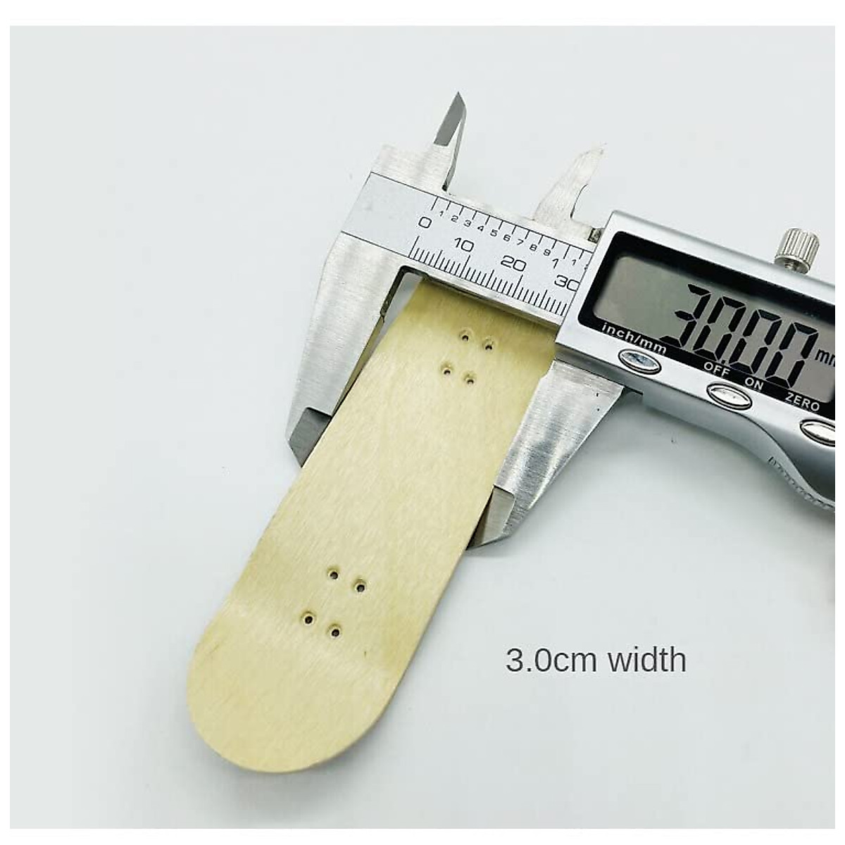 Pro Fingerboard Complete 30mm Skateboard Mini Small Hand Skate Professional Finger Board Full Wood Maple Wheels with Bearings for Kids (B1)