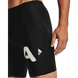 Under Armour Football 7v7 Shorts, Black (001)/White, XX-Large