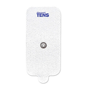 TENS Electrodes, Premium Quality XL Replacement Pads for TENS Units, 20 Pairs of Snap TENS Unit Electrodes (40 TENS Unit Pads), 2 inch x 4 inch, Discount TENS Brand