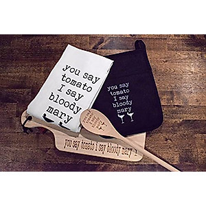 You Say Tomato I Say Bloody Mary Tea Towel