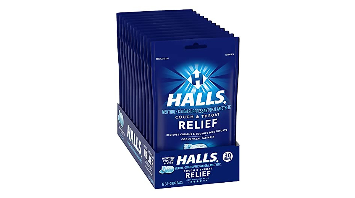HALLS Relief Mentho-Lyptus Cough Drops - 360 Total Drops