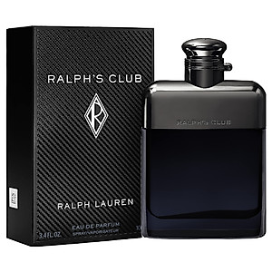 Ralph Lauren FRAGRANCES Ralph's Club - Eau de Parfum - Men's Cologne - Woody & Fresh - With Lavandin, Sage, Vetiver, and Cedarwood - Medium Intensity - 3.4 Fl Oz