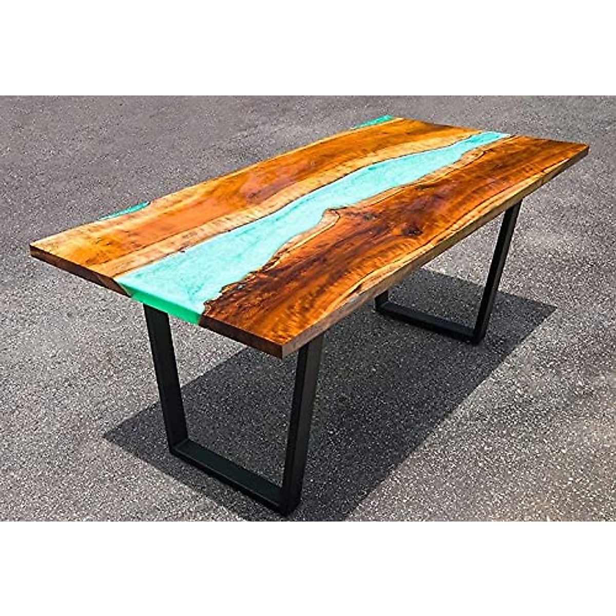 Handmade Epoxy Table, Live Edge Wooden Table, Epoxy Resin River Table, Natural Wood,Dining table, Natural Epoxy Dining Table, Resin Table