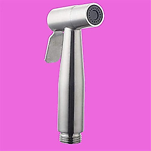 JIYTG Hand Held Bidet Toilet Sprayer Kit 4 Points 304 Multifunctional Toilet Companion Bidet Sprayer Dual tee Booster Spray Gun Set