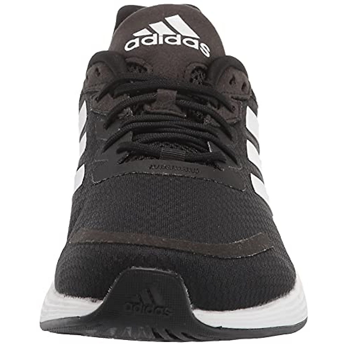 adidas Men's Duramo SL Trail Running Shoe, Black/White/Black, 14