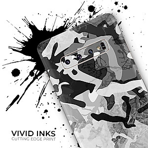 DesignSkinz Desert Snow Camouflage V2 Protective Vinyl Decal Wrap Skin Cover Compatible with The Samsung Galaxy S20 (Screen Trim & Back Glass Skin)