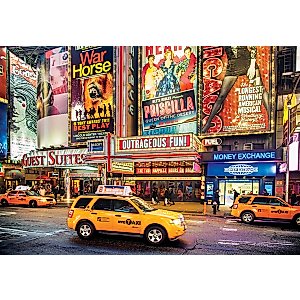 RoseArt - Kodak - Bright Lights Big City - 1500 Piece Jigsaw Puzzle for Adults