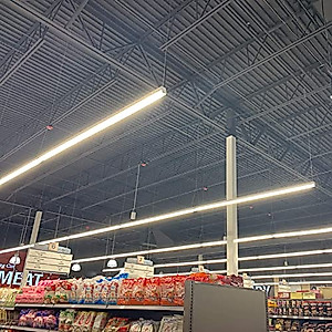 1000LED 4FT Tunable LED Strip Linear Light 40W, 0-10V Dimmable, 5,200Lm, CCT 3500K/4000K/5000K Selectable, AC120-277V, LED Shop Light, LED Strip Light, Ceilling Light