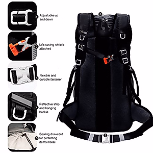 LOCALLION 50L Hiking Backpack, Large Capacity Camping Backpacks, Lightweight Waterproof Travel Daypack for Mountain Climbing