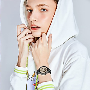 VeveXiao Strap Compatible with Samsung Galaxy Watch 4 40mm/44mm band, Printed Soft Silicone Replacement Straps for Galaxy Watch 4 Classic 42mm/46mm WristBand (grey)