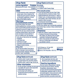 Blistex Kanka Mouth Pain Liquid, Professional Strength , .33 Fluid Ounces