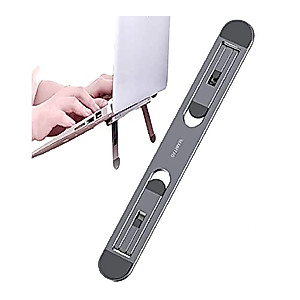 REYPAZ Notebook, Laptop Stand for Desk - Adjustable Ergonomic Aluminum Computer Holder for Laptop - Portable Laptop Holder for Home, Office Desk etc