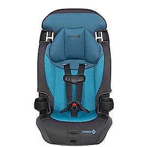 Safety 1st Grand 2-in-1 Booster Car Seat, Forward-Facing with Harness, 30-65 pounds and Belt-Positioning Booster, 40-120 pounds, Capri Teal