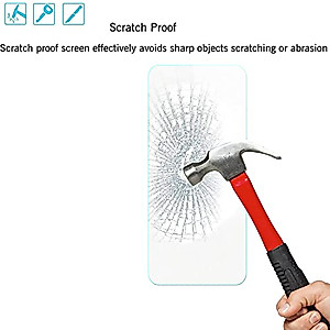 Case for Infinix Smart 6 Case Compatible with Infinix Smart 6 Phone Case Cover [with Tempered Glass Screen Protector][PC + TPU 2 in 1][Ring Support] [Luminous Effect] YGL-LHD