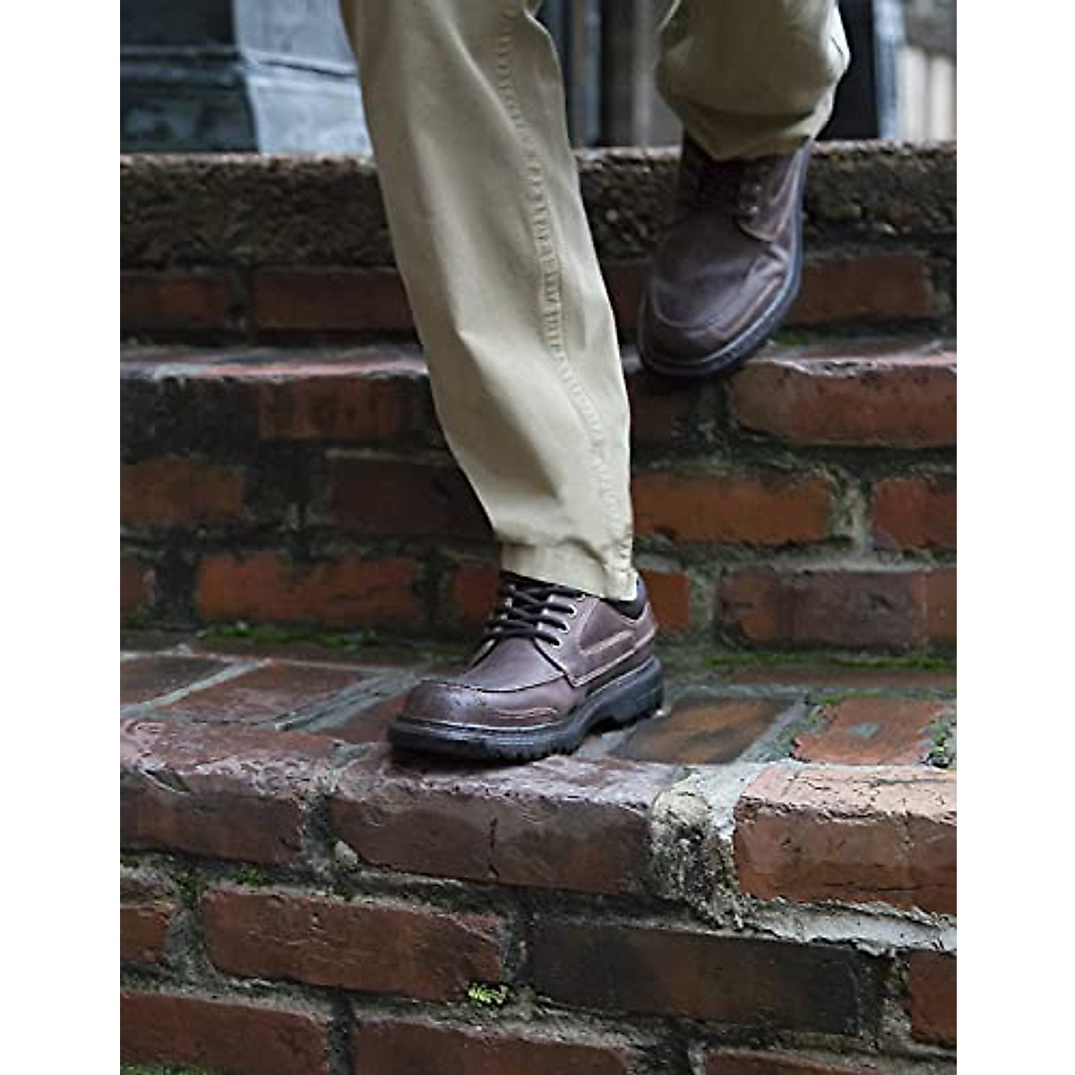 Dockers Men's Overton Oxford, Red Brown, 12 M US