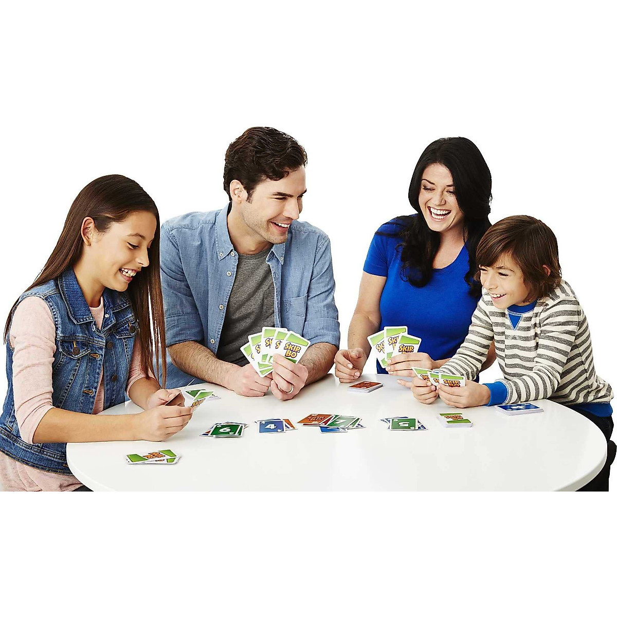 Mattel Games Skip-Bo Card Game for Kids, Adults & Family Night, Travel Game in Collectible Storage Tin for 2-6 Players (Amazon Exclusive)