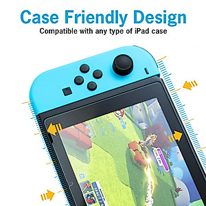 Simple Snap Tempered Glass Screen Protector Compatible with Nintendo Switch — Invisible Premium Protection that is Fingerprint Free, Bubble Free and Anti Scratch — Easy Screen Applicator