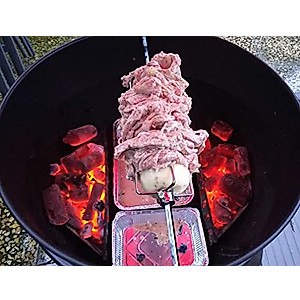 Onlyfire Stainless Steel Contoured Charcoal Basket Holders Fits for Kettle Grill,2 pcs for a Set