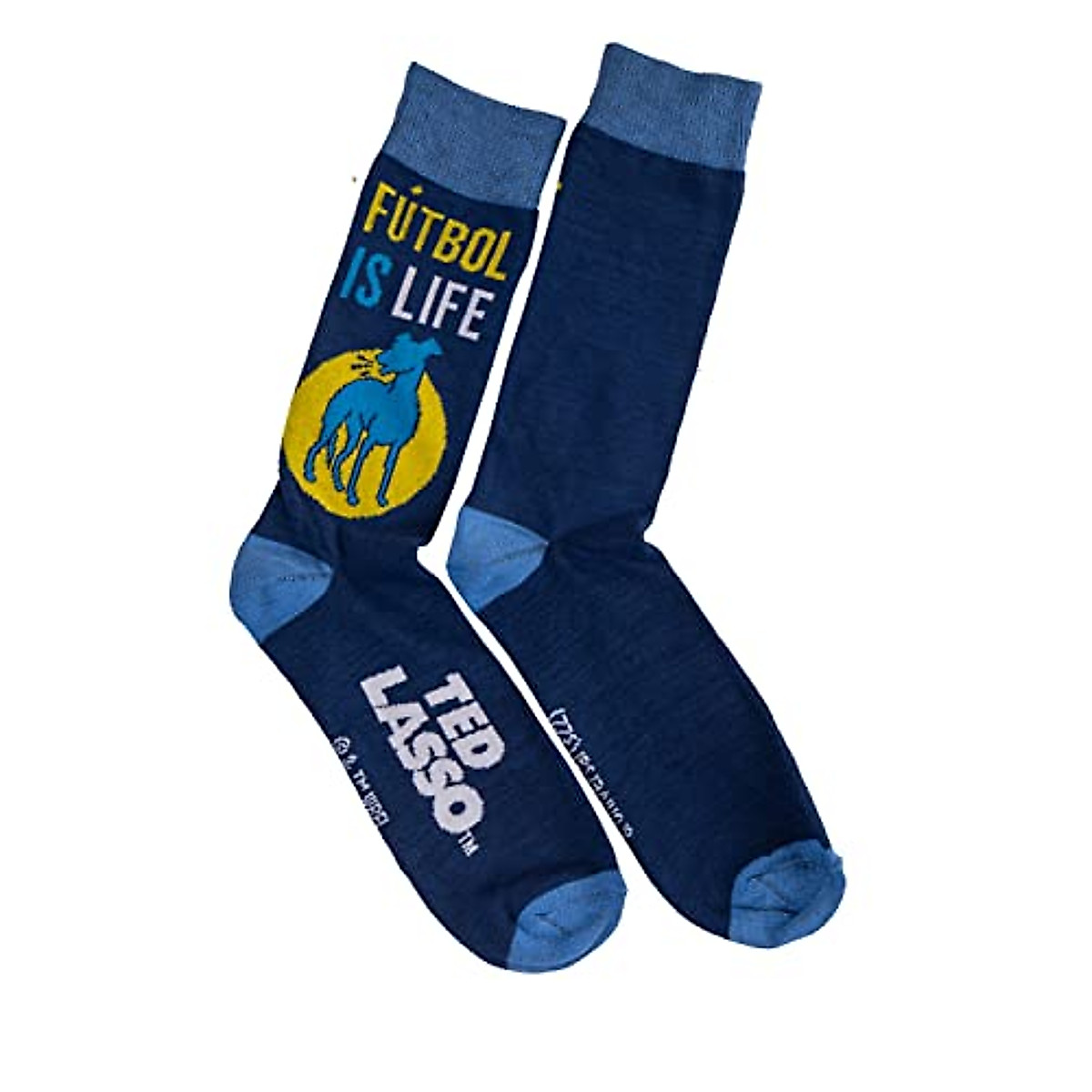 Ted Lasso Men's 5-Pack Assorted Crew Socks