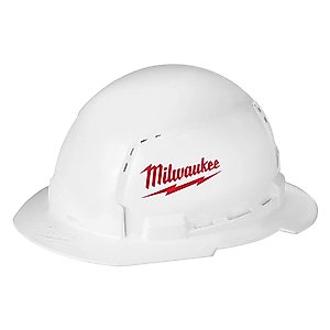 Bolt White Type 1 Class C Full Brim Vented Hard Hat
