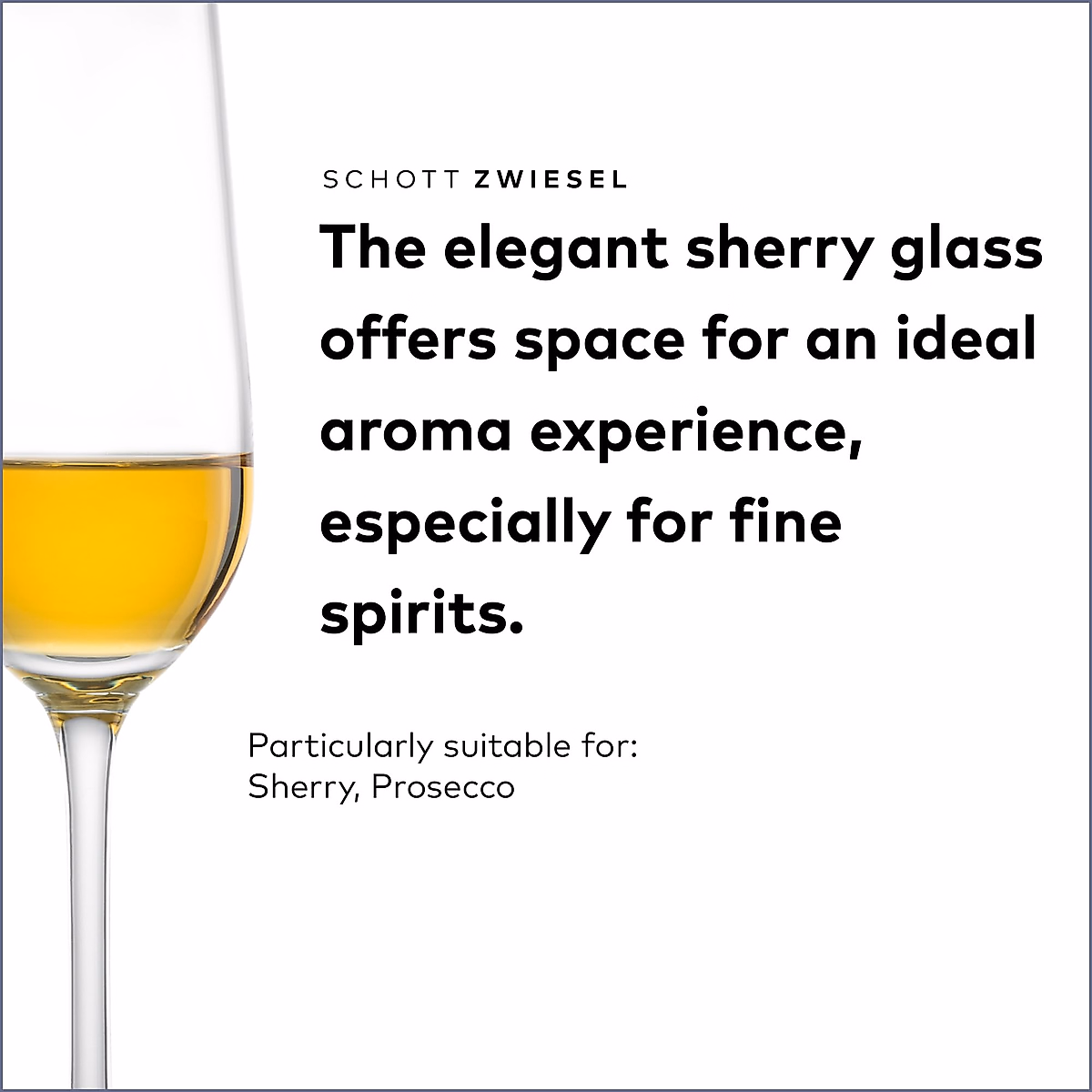 Schott Zwiesel Tritan Crystal Glass Bar Special Sherry Cocktail Spirits Glass, 4-Ounce, Set of 6