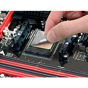 Innovation Cooling Graphite Thermal Pad – Permanent Replacement for Thermal Paste/Grease (30 X 30 mm)