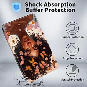 BPQOJB for Samsung Galaxy Tab A8 Case Galaxy Tab A8 10.5 Case 360 Degree Rotating PU Leather Smart Cover with Auto Wake/Sleep Tablet Case for Galaxy Tab A8 10.5 inch 2022 - Butterfly Girl