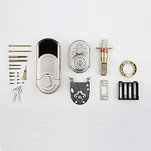 Kwikset 99100-077 SmartCode 910 Z-Wave Plus Deadbolt, P, Lifetime Polished Brass, Z-Wave Plus