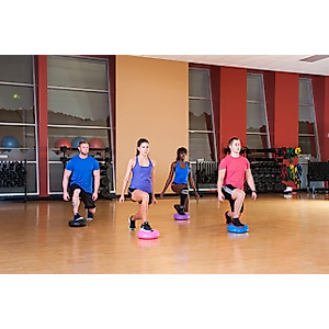 Black Mountain Products Exercise Balance Stability Disc with Hand Pump, Pink