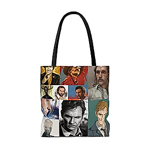 Matthew Aesthetic Mcconaughey Tote Bag for Women and Men Beach Bag Shopping Bags School Shoulder Bag Reusable Grocery Bags