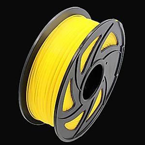 PETG Filament Easy Refill Filament 1.75mm Perfect Match Pure Material High Tenacity Standard Size for Printing (Yellow)