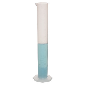 SP Bel-Art Single Scale 1000ml Polypropylene Graduated Cylinder; 10.0ml Graduation (F28458-0000)