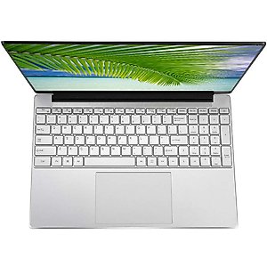 15.6-inch Full HD Laptop, Resolution 1920 x 1080, Intel J4115 Quad-core CPU, Windows 10 Pro Operating System, 8GB RAM, 128GB SSD, WiFi, Bluetooth, Numeric Keypad